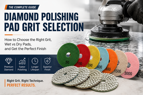 How to Choose the Right Diamond Polishing Pad Grit: Wet vs Dry Pads an